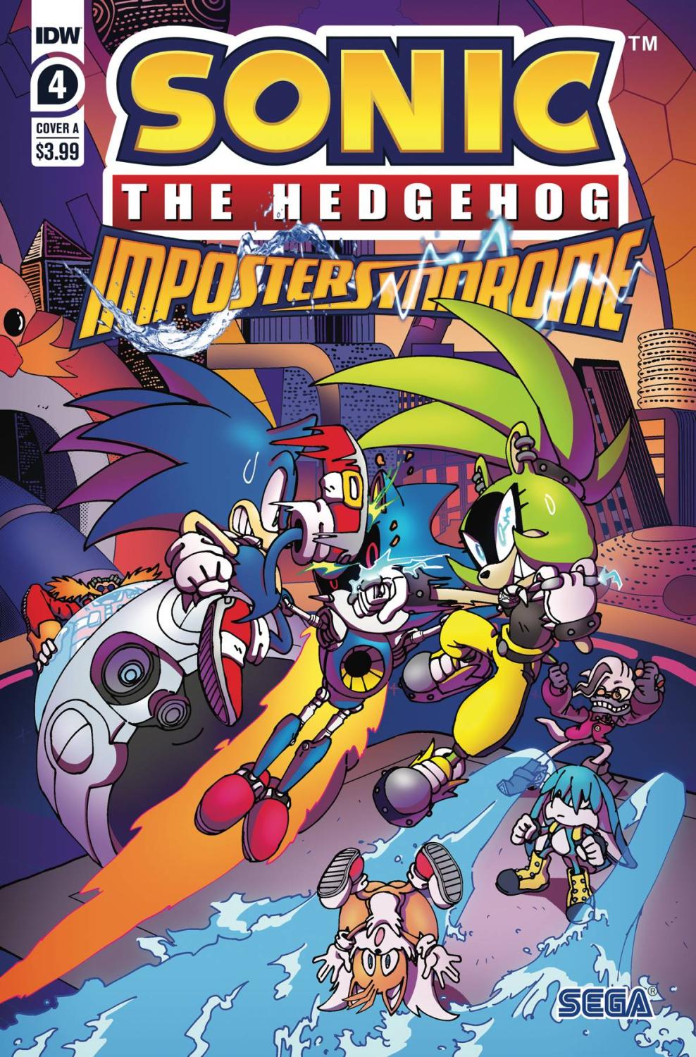 SONIC HEDGEHOG IMPOSTER SYNDROME #4 CVR A FONSECA (OF 4) | Goblin ...