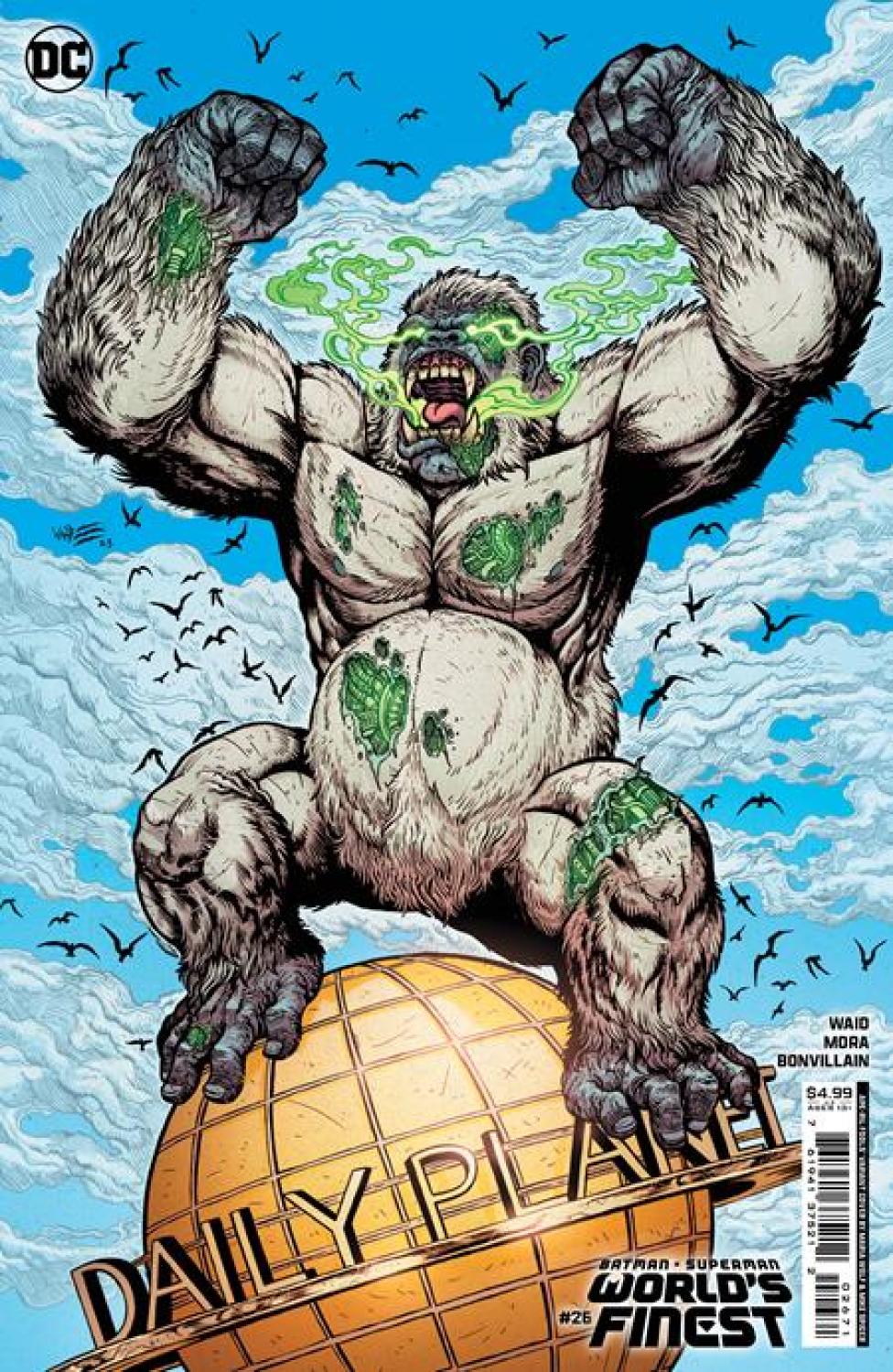 BATMAN SUPERMAN WORLDS FINEST #26 CVR D MARIA WOLF APRIL FOOLS TITANO ...