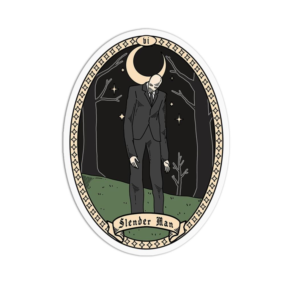 Girls Printing House Sticker: Cryptids—Slender Man | Goblin Market ...