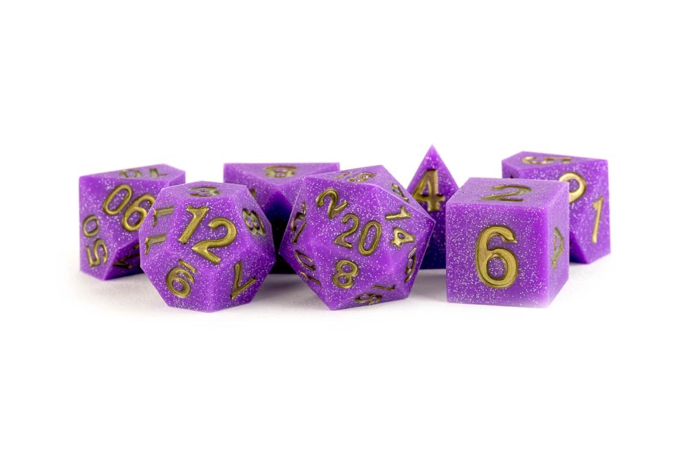 Silicone Rubber Sharp-Edge Dice Set: Regal Ricochet | Goblin Market ...