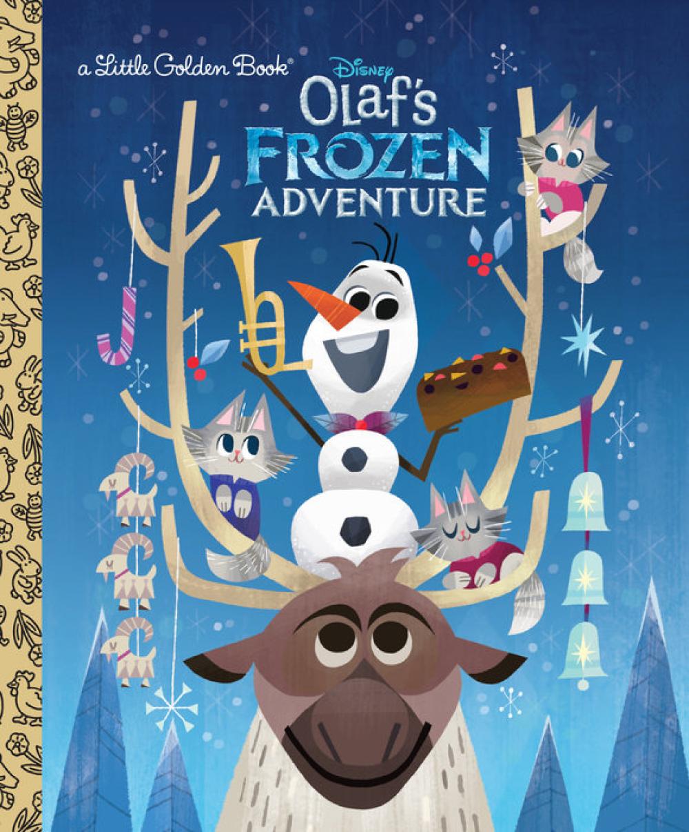 Disney Frozen: Olaf's Frozen Adventure — A Little Golden Book | Goblin ...