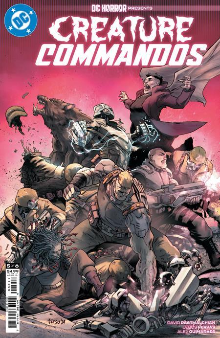 DC HORROR PRESENTS CREATURE COMMANDOS #5 CVR A TIRSO OF 6 | Goblin ...
