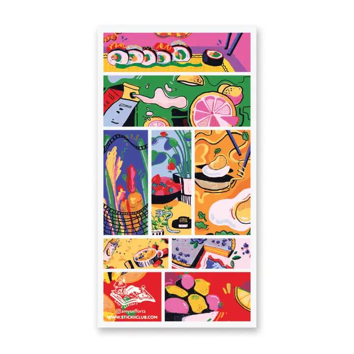 STICKII Sticker Sheet: Neon Foods | Goblin Market — Chicago Manga ...