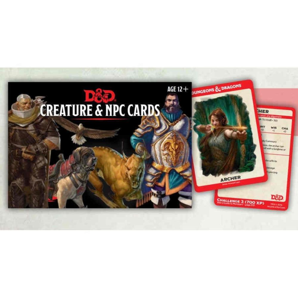 Dungeons & Dragons: Creatures & NPC Cards | Goblin Market — Chicago ...